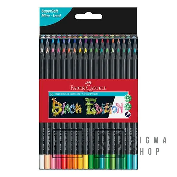 Drvene bojice Faber Castell Black Edition 1/24 116424