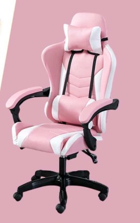 Gaming stolica pink - Crna