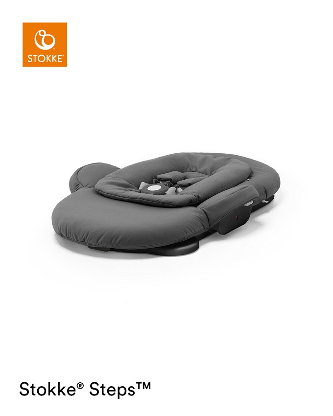 STOKKE® STEPS™ BOUNCER - HERRINGBONE GREY BLACK