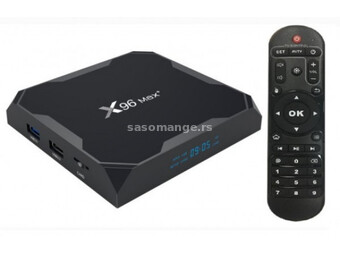 Smart TV Box Gembird X96 MAX+ - 2/16 GB DDR3, S905X3 4 jezgra, Mali-G31MP 4K, KODI, Android 9.0