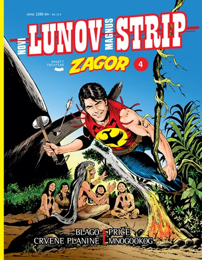 Veseli Četvrtak Lunov Magnus strip 4 - Zagor (korica A)