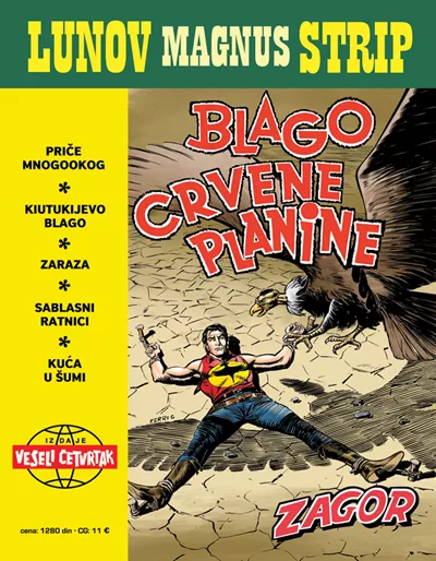 Veseli Četvrtak Lunov Magnus strip 4 - Zagor (korica B)