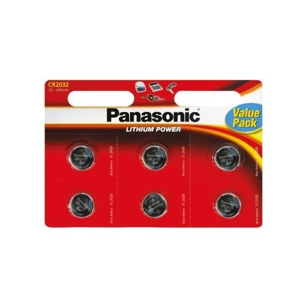 PANASONIC Baterije Litijum CR-2032 L/6bp