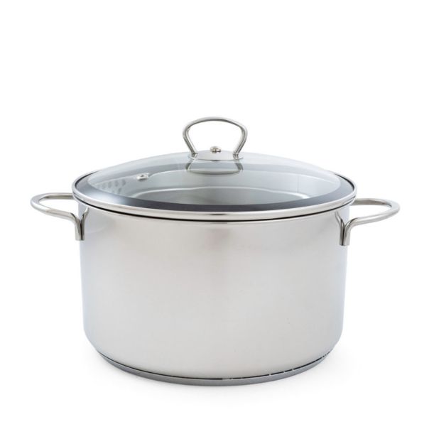 Metalac duboka šerpa CoolCook 24cm/6L sa staklenim poklopcem