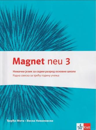 MAGNET NEU 3 – RADNA SVESKA iz nemačkog jezika za 7. razred osnovne škole (Klett)