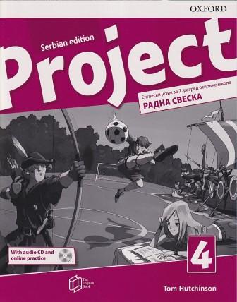 PROJECT 4 (Serbian edition) RADNA SVESKA iz engleskog jezika za 7. razred osnovne škole (The English Book)