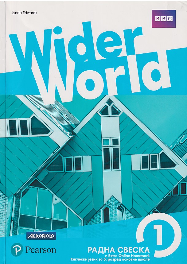 WIDER WORLD 1 – RADNA SVESKA iz engleskog jezika za 5. razred osnovne škole (Akronolo)