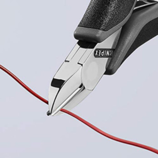 Knipex – Kose sečice sa stezaljkom za elektroniku ESD 115mm – 77 12 115 ESD