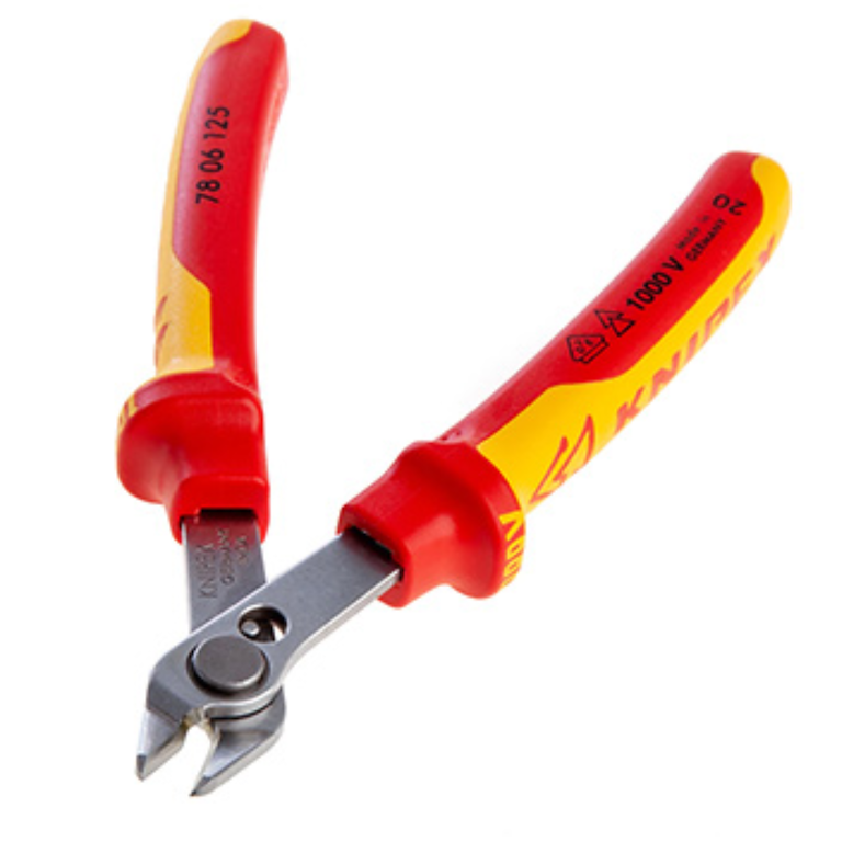 Knipex – Super Knips® sečice elektroničarske 1000V VDE 125mm u blister pakovanju – 78 06 125 SB