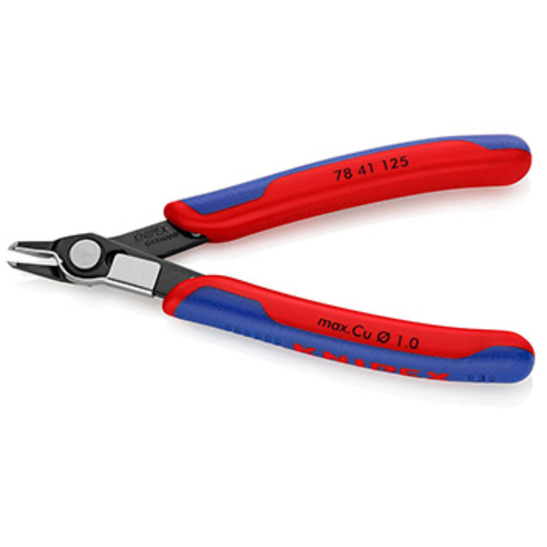 Knipex – Super Knips® sečice elektroničarske sa stezaljkom 125mm – 78 41 125