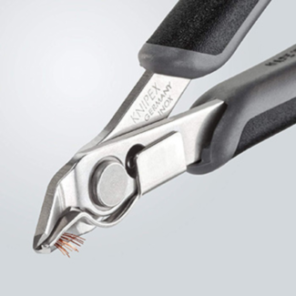 Knipex – Super Knips® sečice elektroničarske sa stezaljkom ESD 125mm – 78 13 125 ESD
