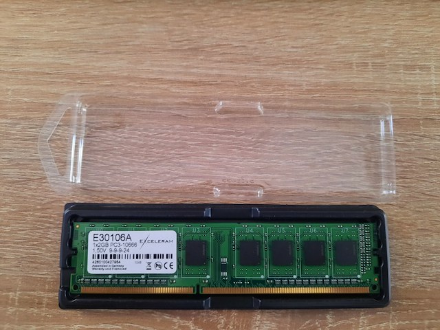 2GB RAM DDR3 1333 MHz Exceleram LP E30106A