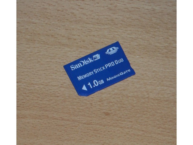 SanDisk Memory Stick PRO Duo 1GB