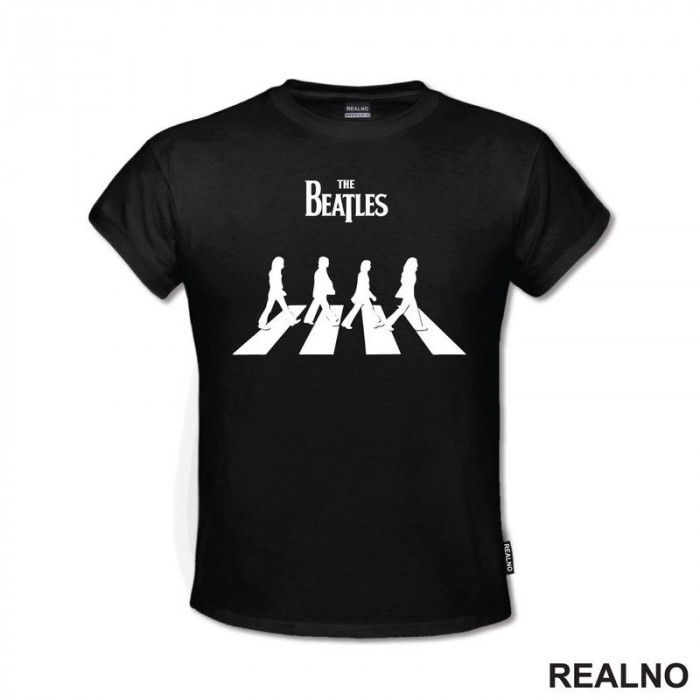 THE BEATLES SILHOUETTE - MUZIKA - MAJICA