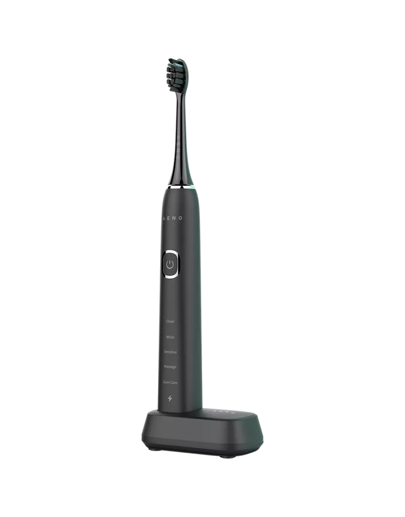 AENO Sonic Electric Toothbrush DB6: Black, 5 modes, wireless charging, 46000rpm,...