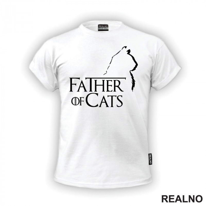 FATHERS OF CATS - MAČKE - CAT - MAJICA