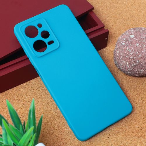 Futrola - maska Teracell Giulietta za Xiaomi Redmi Note 12 Pro 5G (EU) mat svetlo plava