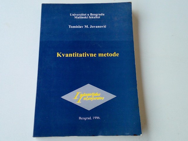 mm - KVANTITATIVNE METODE -Tomislav Jovanovic