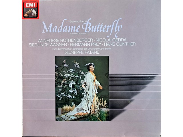 LP: GIACOMO PUCCINI - MADAME BUTTERFLY (GERMANY PRESS)