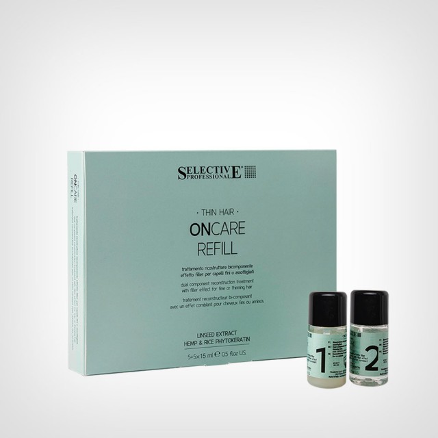 SELECTIVE PROFESSIONAL ONCARE REFILL TRETMAN 5+5X15ML (NEKADA DENSI FILL)