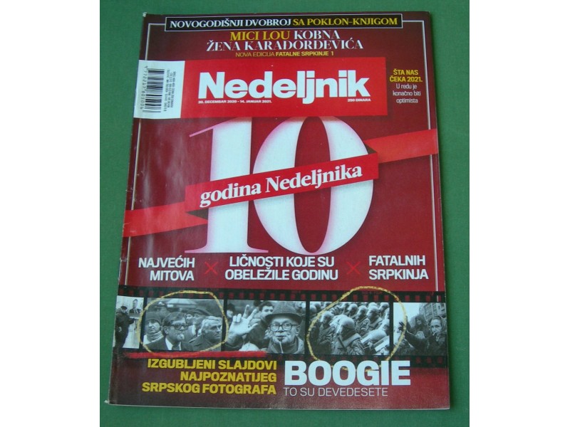 Nedeljnik br. 468-469, 2020. - V. Milivojević Boogie