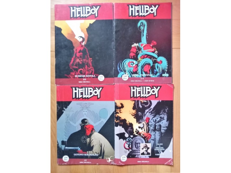 HELLBOY-Komplet Od 2 Stripa