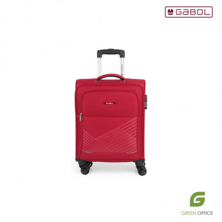 Kvalitetan ručni kofer Gabol Lisboa - Meko kućište u elegantnoj crvenoj boji
