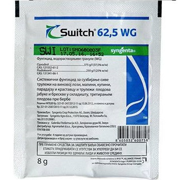 Fungicid Switch 62.5 WG 8g