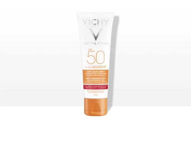 Vichy Capital Soleil Anti Age 3 in 1 krema SPF 50+