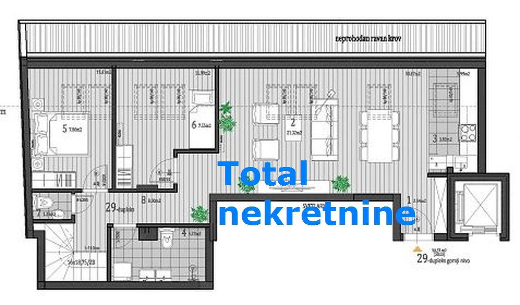 Stan,PETROVARADIN,PETROVARDIN 64.00m2,113510€ , ID: 1094212