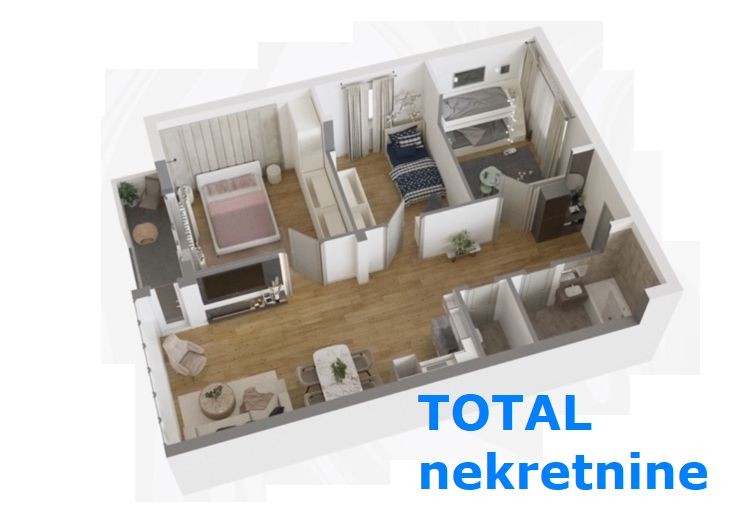 Stan,NOVI SAD,ADICE 74.00m2,110520€ , ID: 1096188