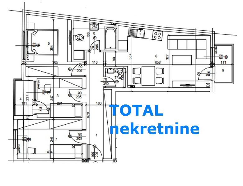 Stan,NOVI SAD,CENTAR 61.00m2,150790€ , ID: 1082151