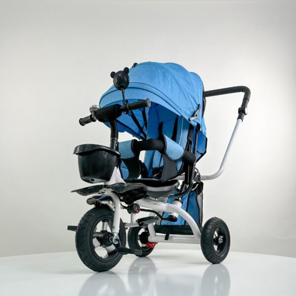 Tricikl za decu New Relax sa ležećim položajem – plavi, model 413-2