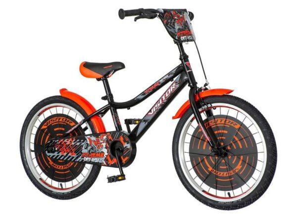 Bicikl za decu 20“ Visitor Xtreme kids – crno-siva XTR200, 1203070