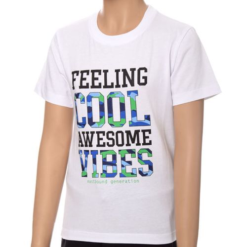 Eastbound Majica B Cool Vibes Tee Ebk846-Wht