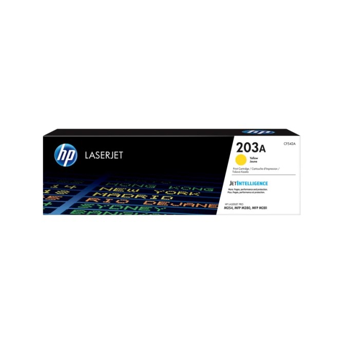 HP 203A/ CF542A ORIGINAL Y (žuta) Toner