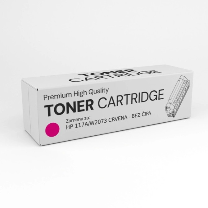 HP 117A | W2073 Magenta crveni Toner Kompatibilni Bez Čipa