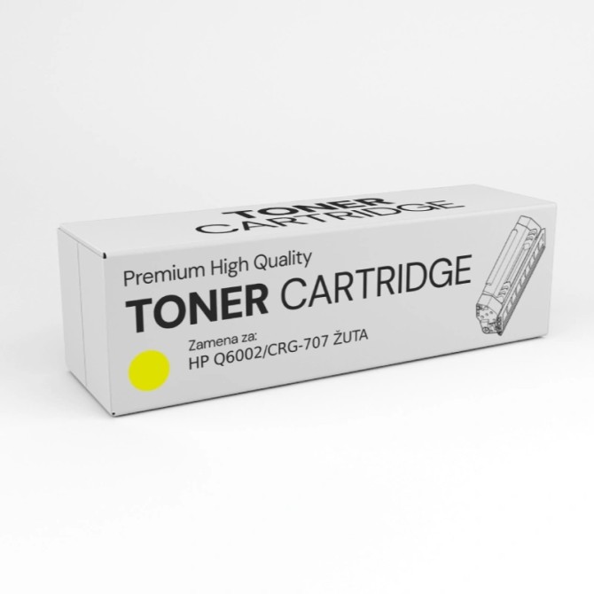 HP Q6002A | CRG-707 Yellow žuti Toner Kompatibilni