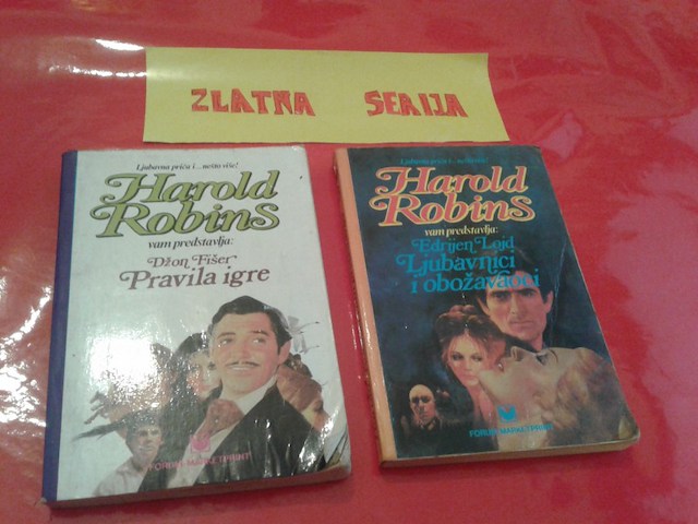 2 knjige Harolda Robinsa