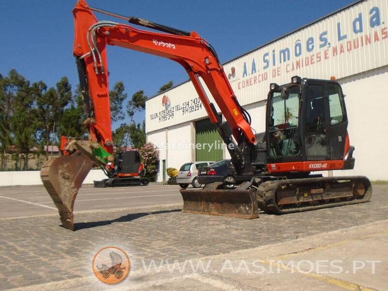 Kubota KX 080-4 mini bager