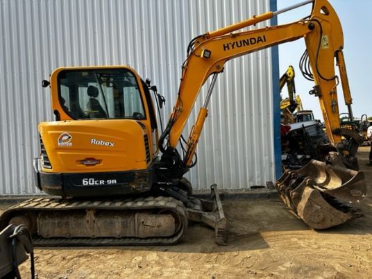 Hyundai R60CR-9A mini bager