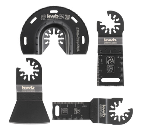 Einhell 4-delni set dodataka za multifunkcionalni alat za drvo i plastiku sitni zub, Pribor za TC-MG 200, VARRITO, TE-TK 12 ( 49708850 )