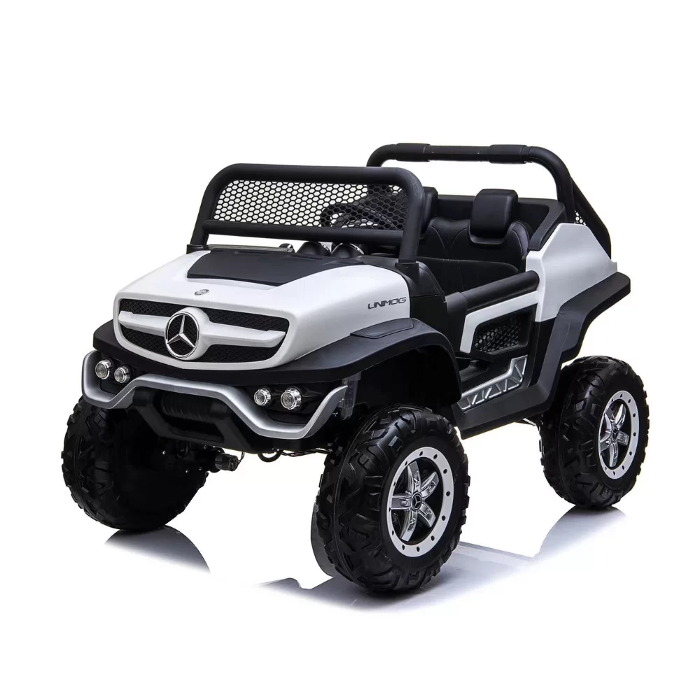 Dečiji auto Mercedes-Benz Unimog 318 beli
Dečiji auto Mercedes-Benz Unimog 318 beli