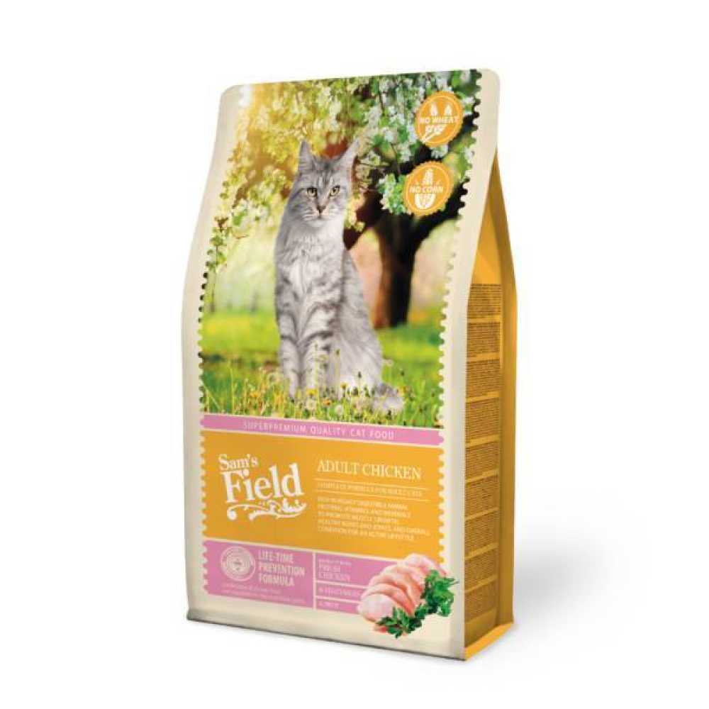 Sam's Field hrana za mačke Adult - piletina 400g