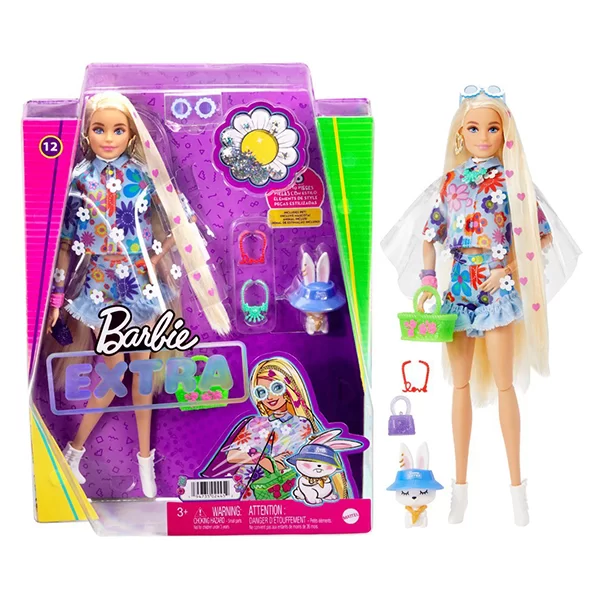 Barbika Extra Barbie Mattel 024452
Barbika Extra Barbie Mattel 024452