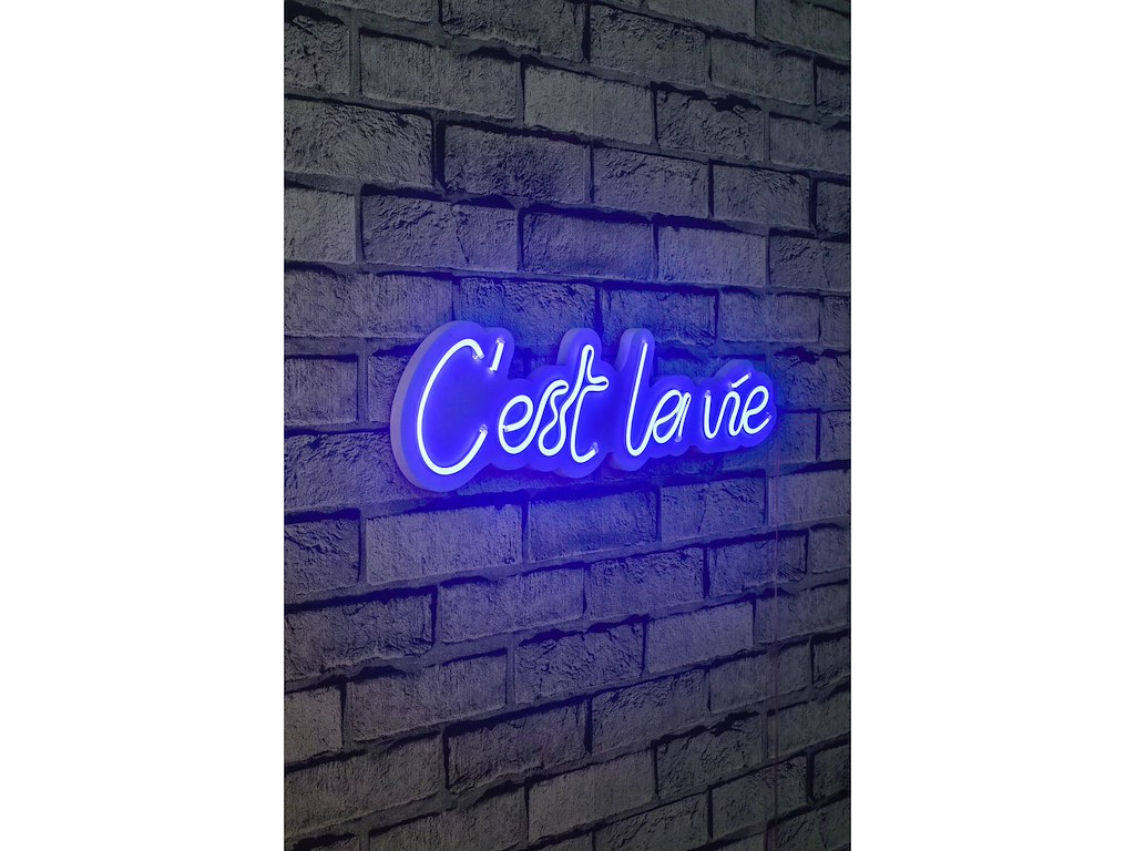 Wallity Dekorativna plastična LED rasveta C'est La Vie