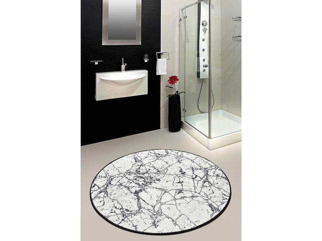 Lessentiel Maison Prostirka za kupatilo Marble 140cm