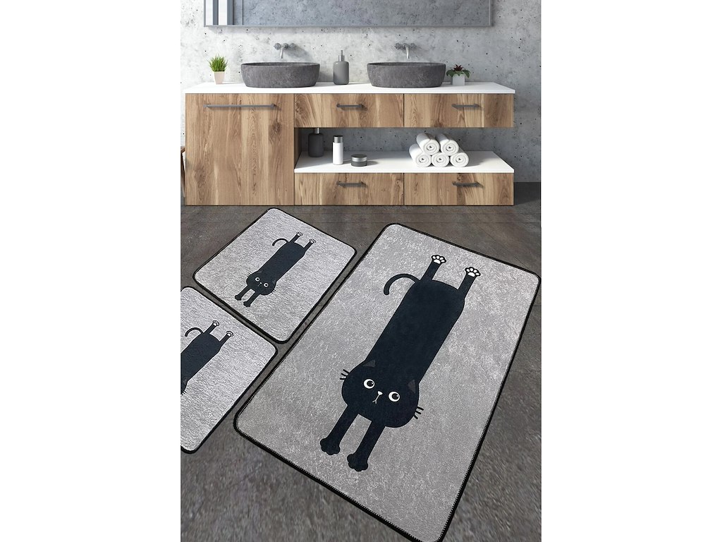 Lessentiel Maison Prostirka za kupatilo set 3 komada Comfort v2