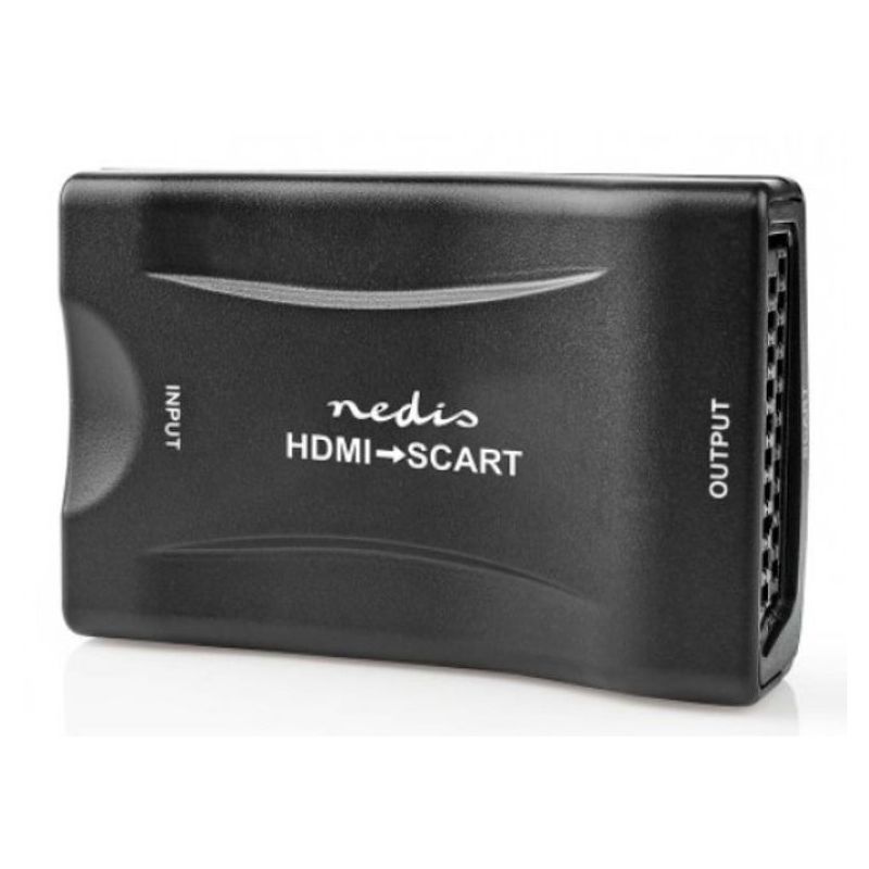 VCON3461BK HDMI ulaz na SCART izlaz jednosmerni, 1080p, 1.2 Gbps, Black