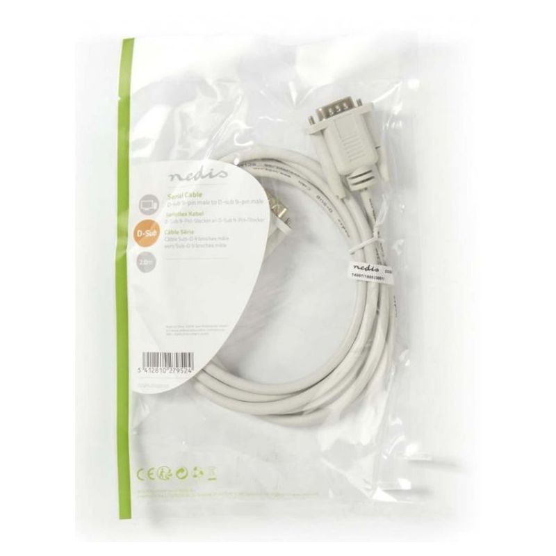 CCGP52000IV20 Serial Cable, D-SUB 9-pin muški na D-SUB 9-pin muški, 2,00m FO